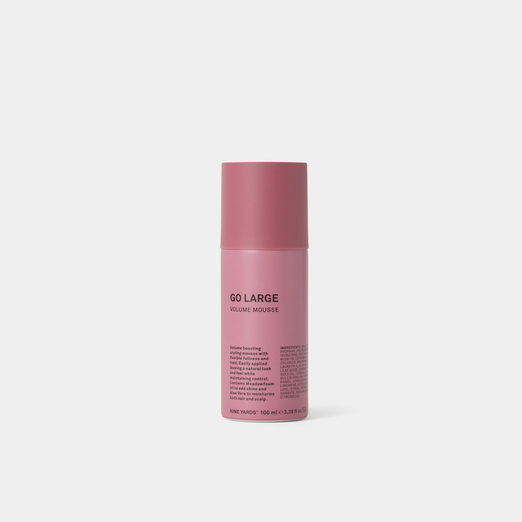 Nine Yards - Go Large - Volume Mousse - Hårskum - Hair Styling Products ...