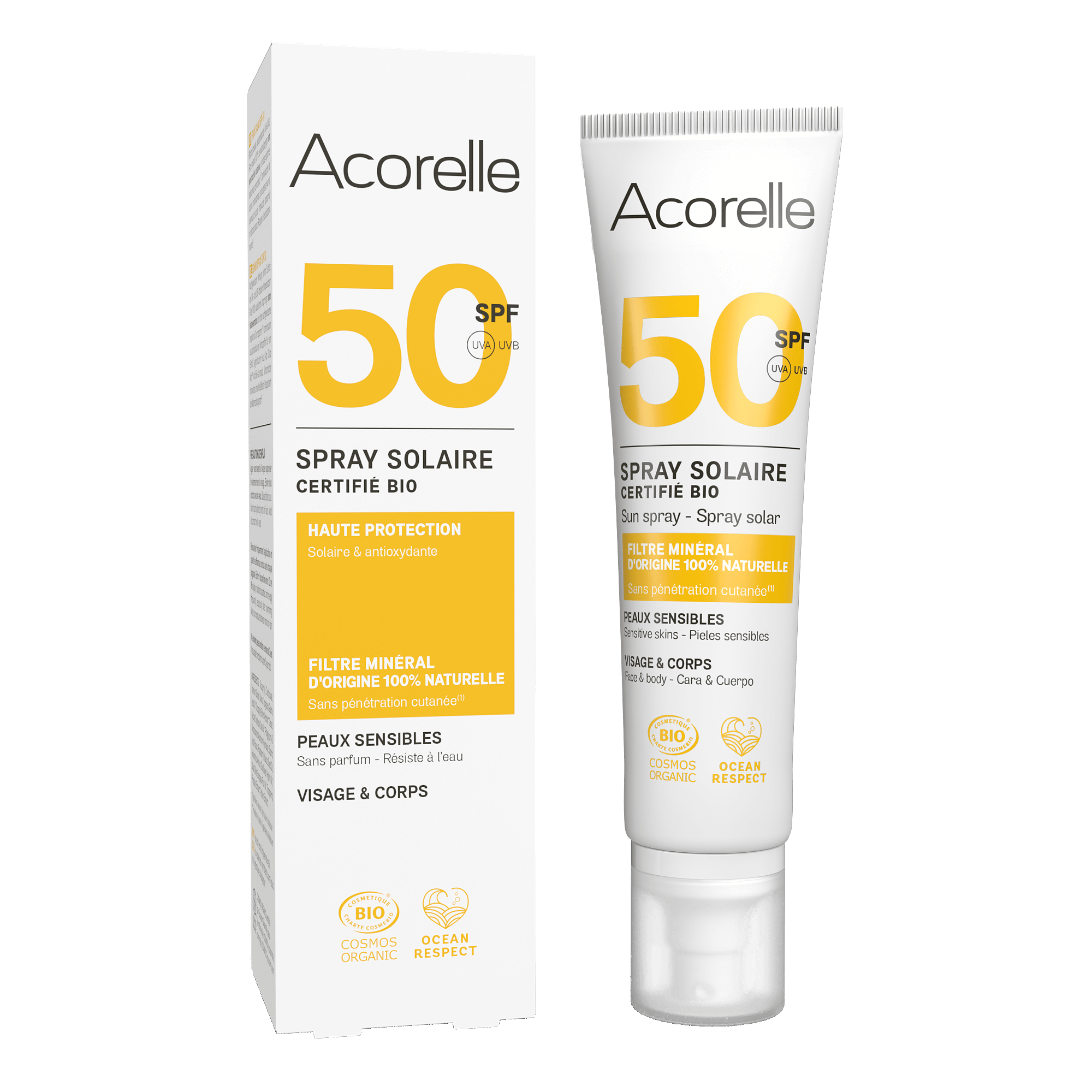 ACORELLE Sun Spray SPF 50 - Solkrem - Sunscreen - ACORELLE