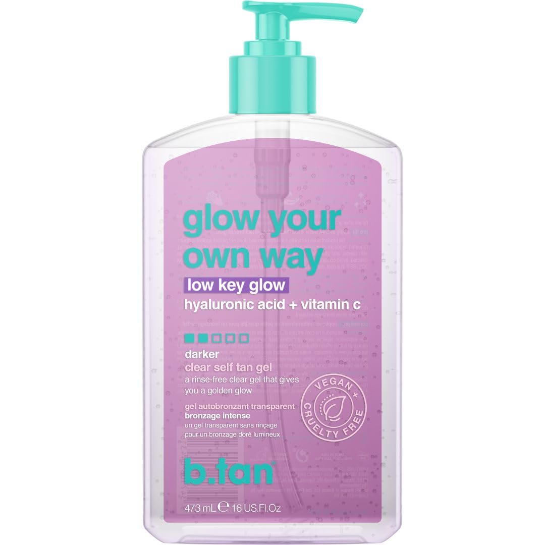 B.Tan Glow Your Own Way Low Key Glow - Self Tan Gel - Selvbruning ...