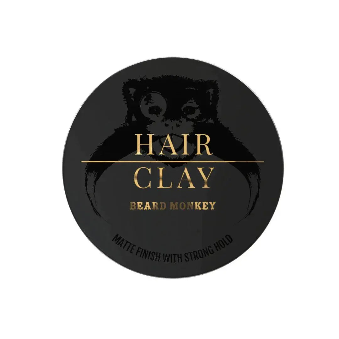 Beard Monkey Hair Clay - Clay - Hair Styling Products - Beard Monkey