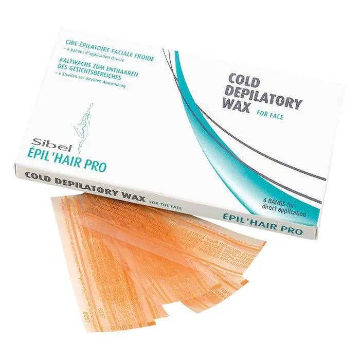 Cold Wax - Facial hair removal strips - Voks Tilbehør - Hair Removal ...