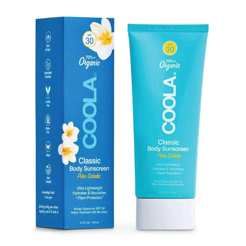 Coola, Classic Body Lotion SPF 30- Pina Colada - Solkrem - Skin Care ...