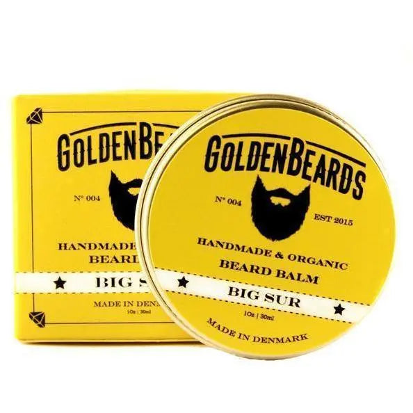 Golden Beards Big Sur Organic Beard Balm 60 - Skjeggbalm - Shaving ...