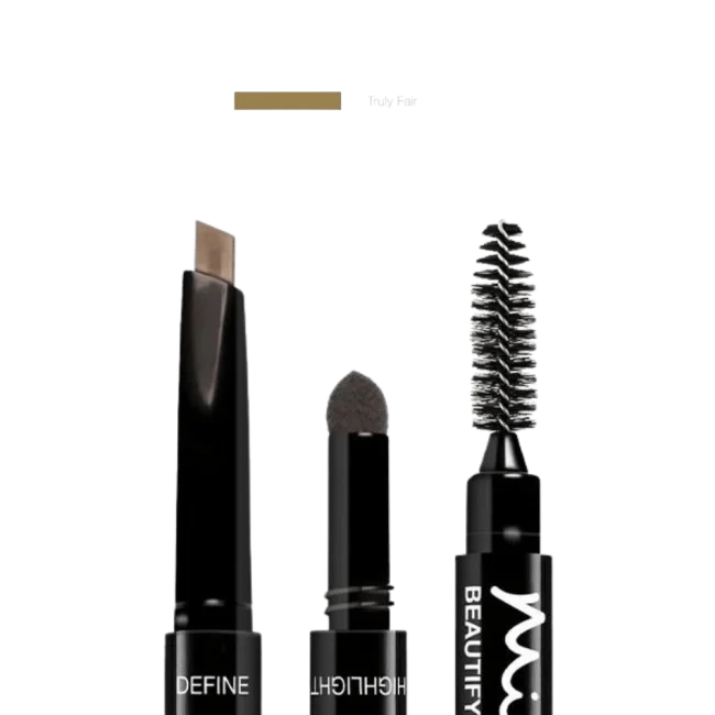 Mii Beautifying Brow Wand - 3 typer - - Eyebrow Enhancers-Mii Cosmetics