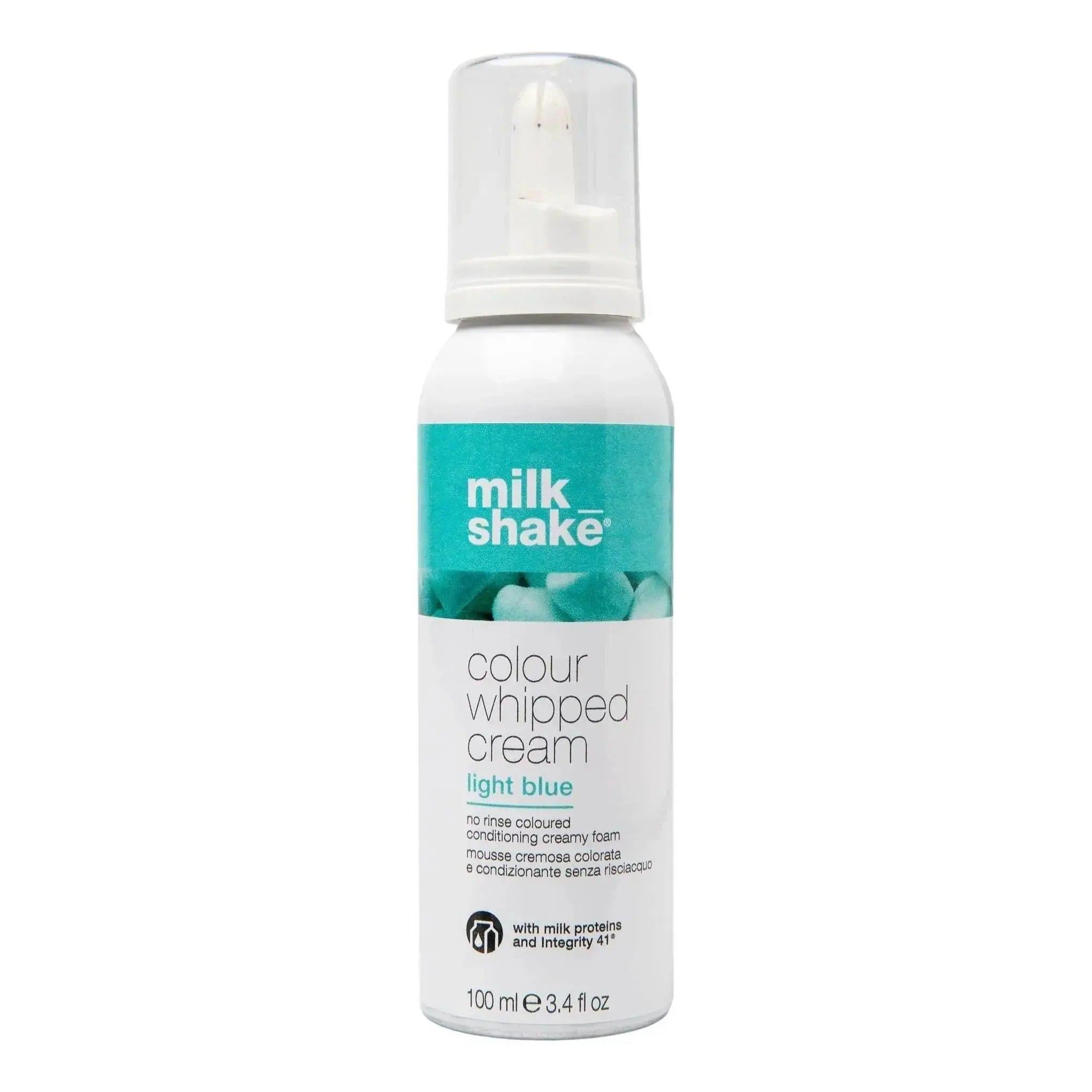 Milk Shake Colour Whipped Cream - Light Blue - Hårfarge - Hair Color ...