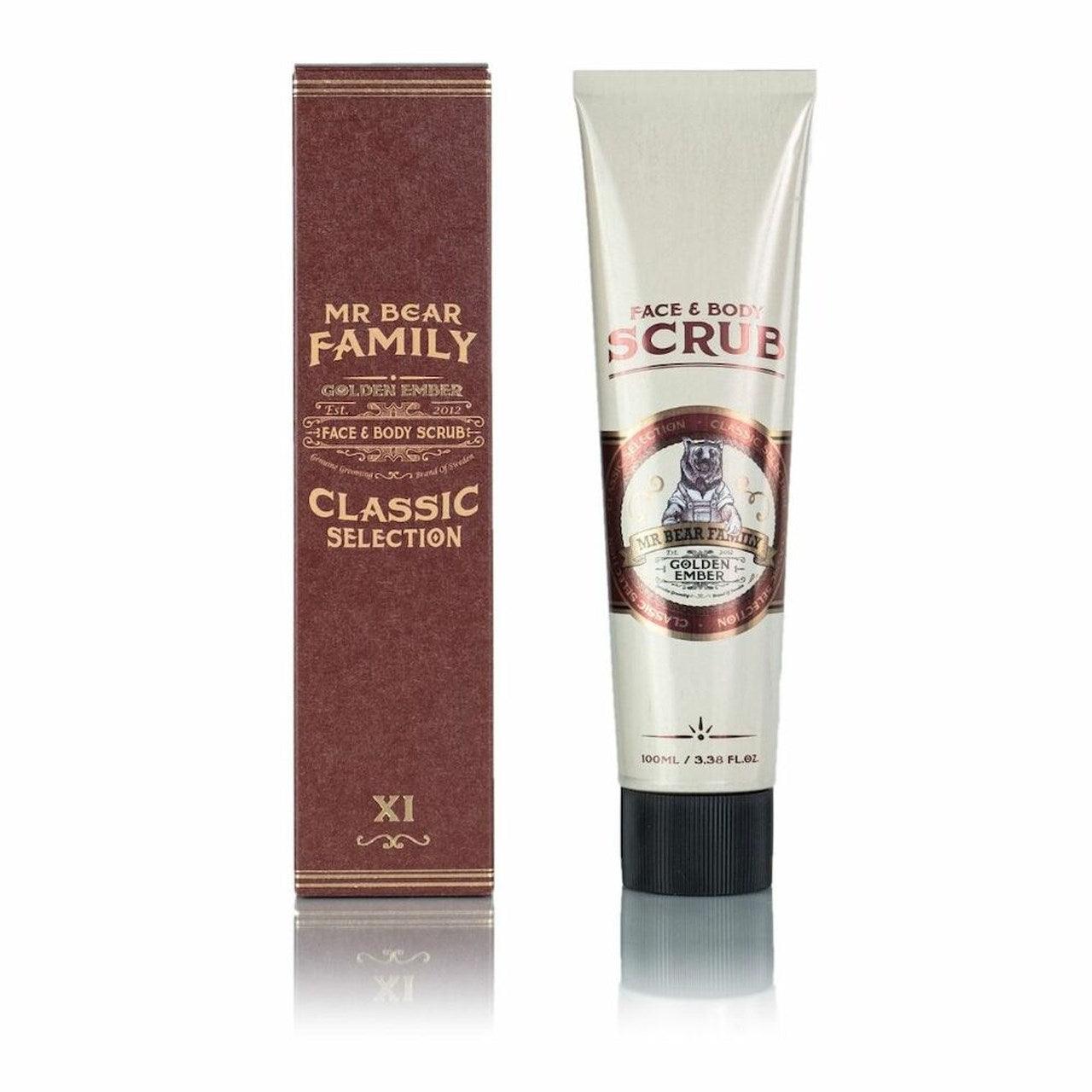 Mr Bear Family Golden Ember Face & Body Skrubb - Kroppsskrubb - Body ...