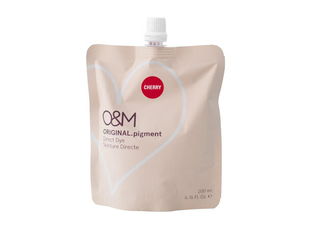 O&M Pigment- Cherry 200ml - Hårfarge - Hair Color - O&M