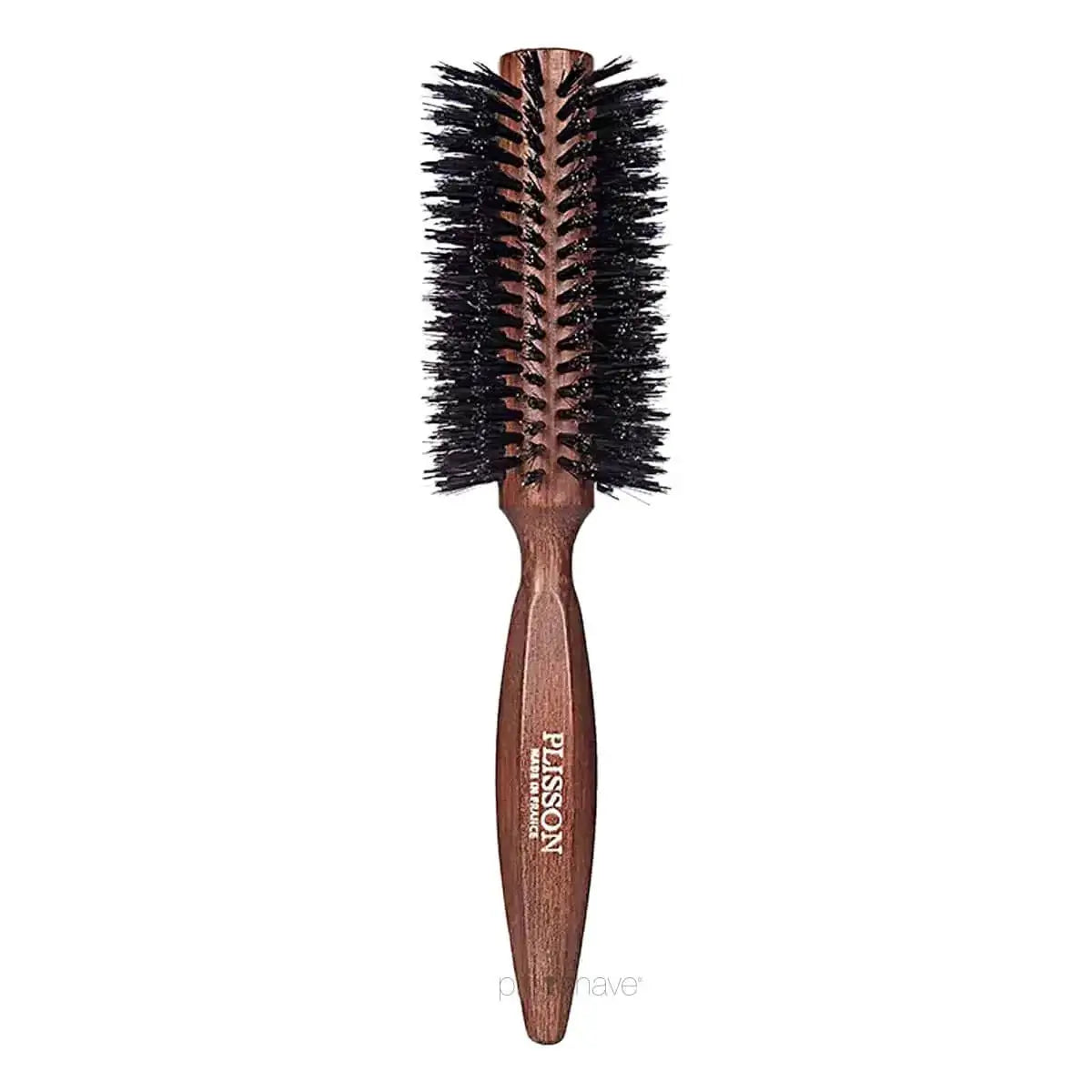 Plisson Hair Brush, Round- Wild Boar - Hårbørste - Combs & Brushes ...