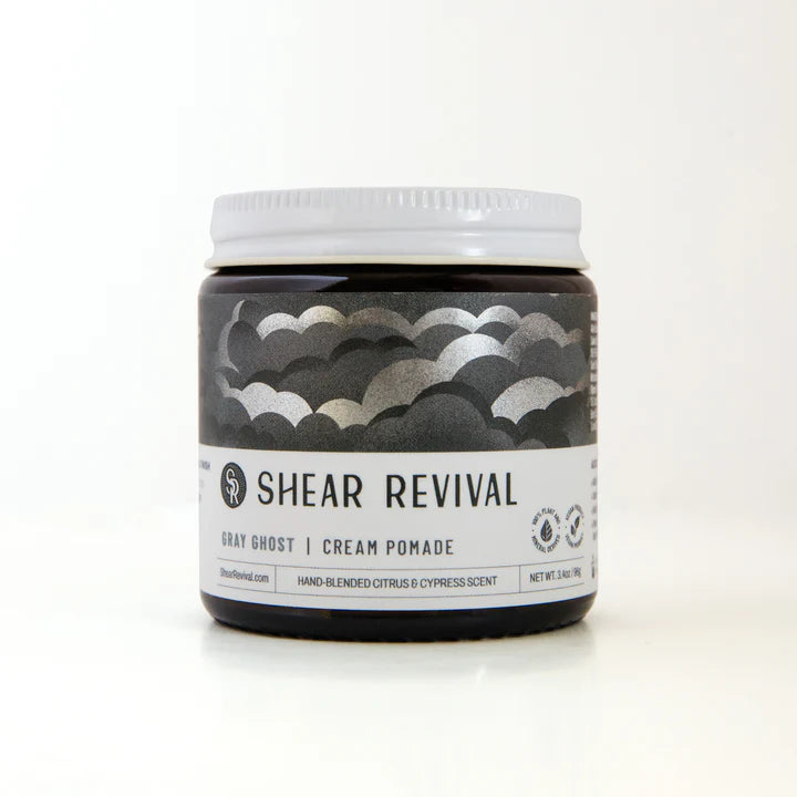 SHEAR REVIVAL Gray Ghost Cream Pomade - Pomade - Hair Styling Products ...