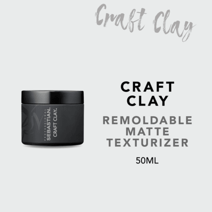 Sebastian Professional, Craft Clay - Clay - Hair Styling Products ...