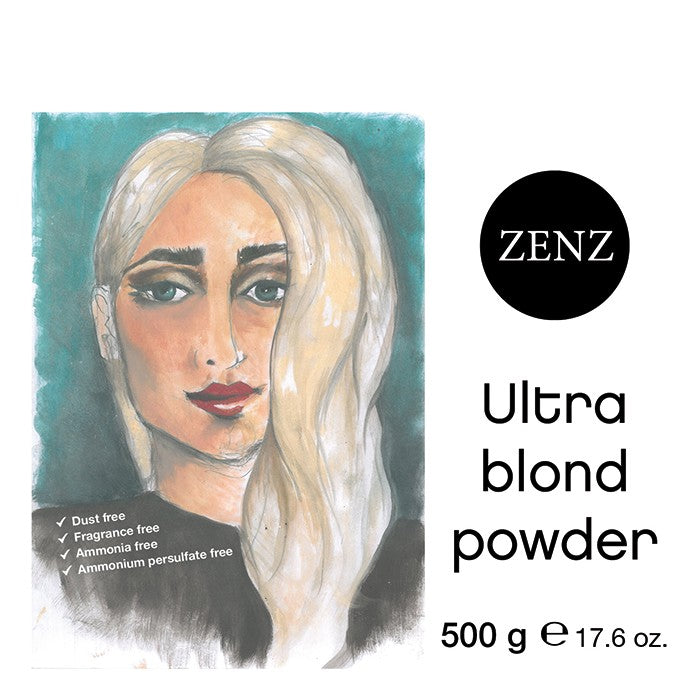 Ultra Blond Bleaching Powder 500 g - Hårfarge - Hair Color-Zenz