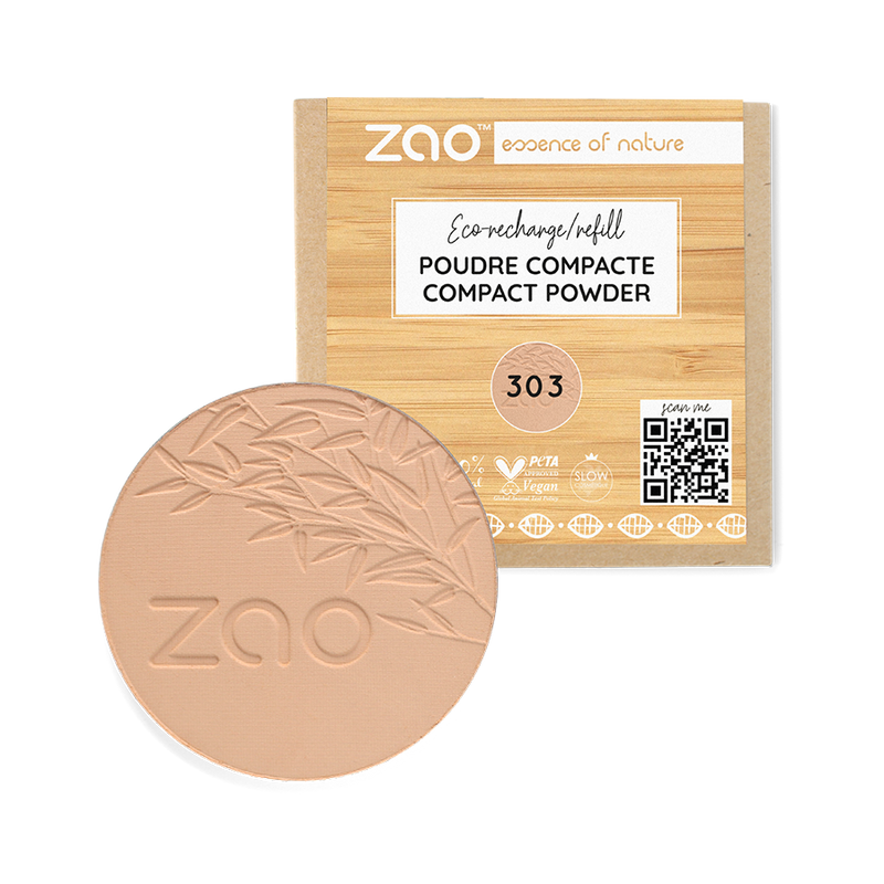ZAO Refill Compact Powder - 6 nyanser - Pudder - Face Powder-ZAO