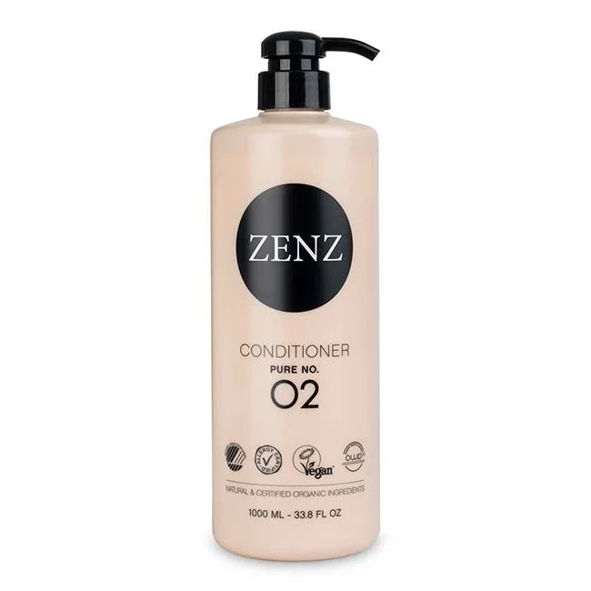 Zenz Pure Conditioner No. 02 1000ml - Balsam - Conditioners-Zenz
