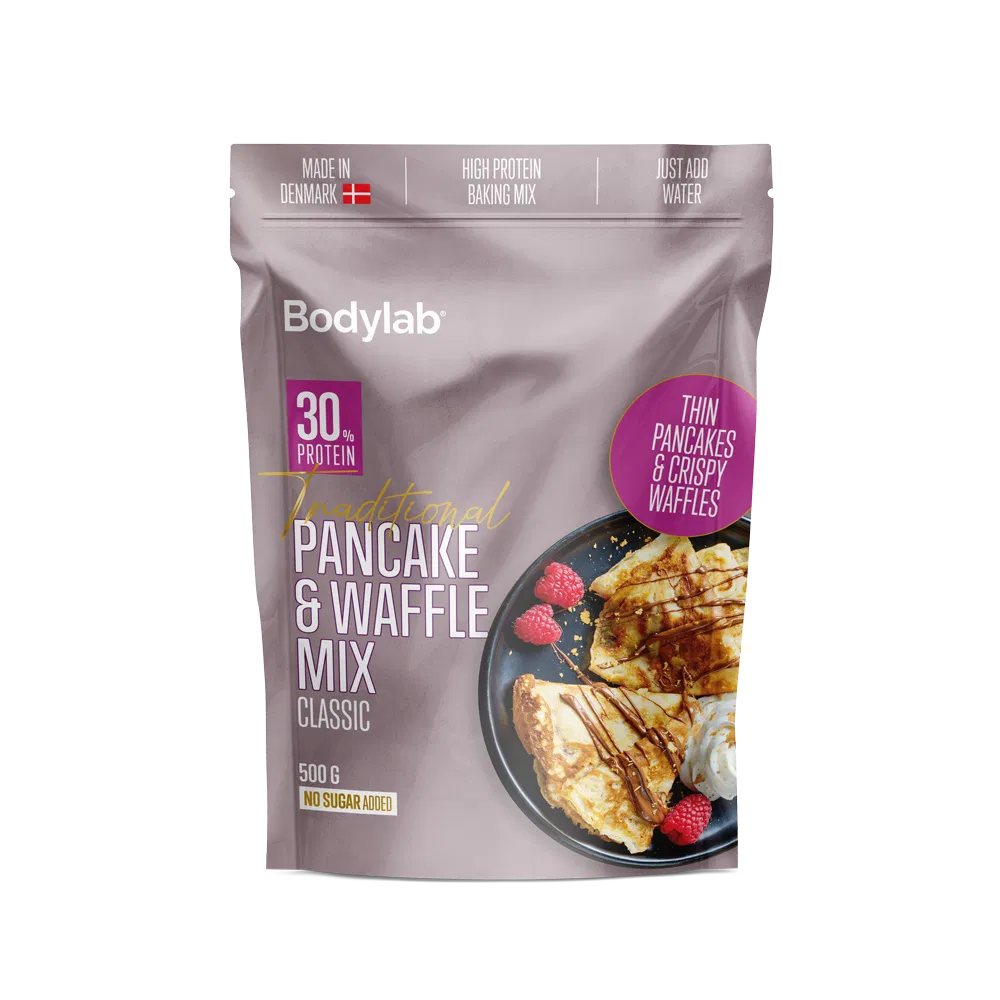 Bodylab Pancake and Waffle Mix, 500g, Chocolate Chip (Copy) - Pancake ...